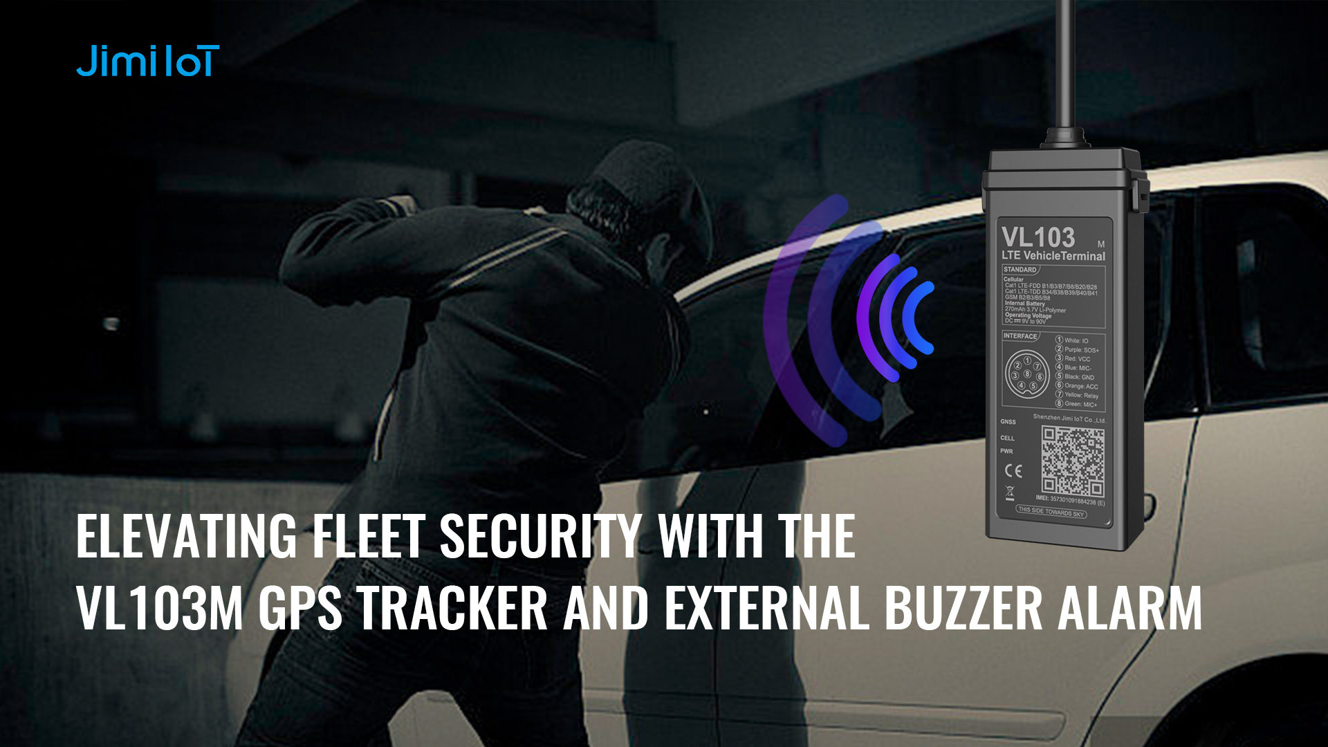 Elevating Fleet Security with the VL103M GPS Tracker and External ...