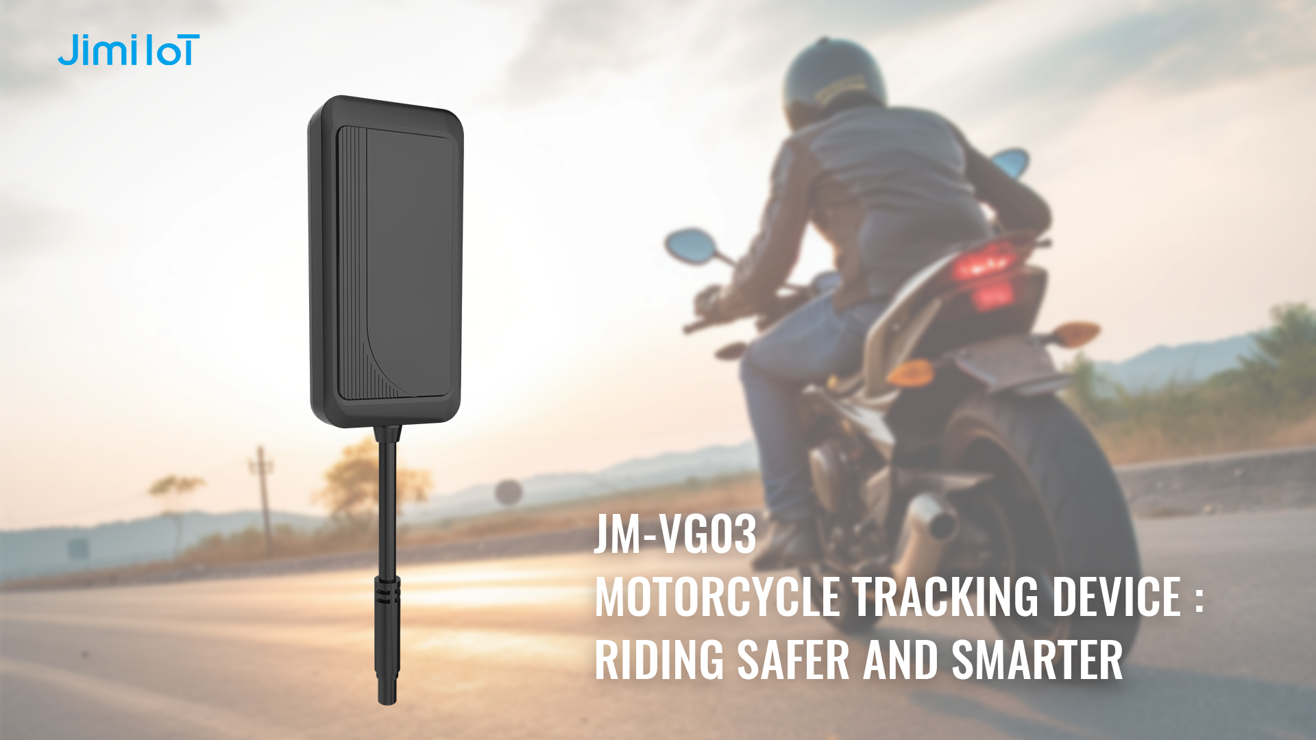 JM-VG03 motorcycle tracker: Riding Safer and Smarter - Jimi IoT