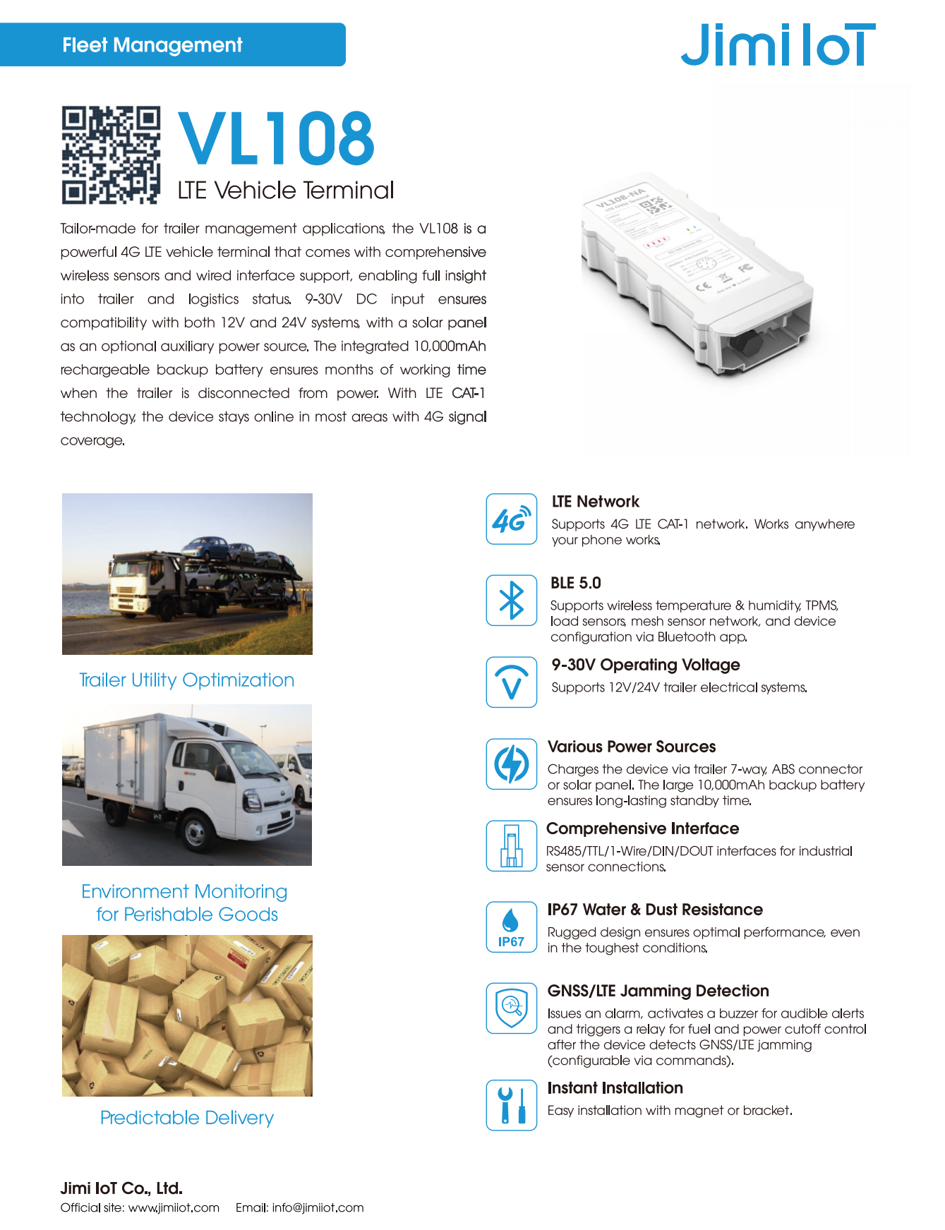 Jimi IoT Trailer & Asset Management Solutions at CES 2025